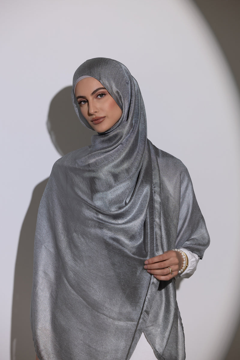SHADOW SILK HIJAB – Yasmin Jay